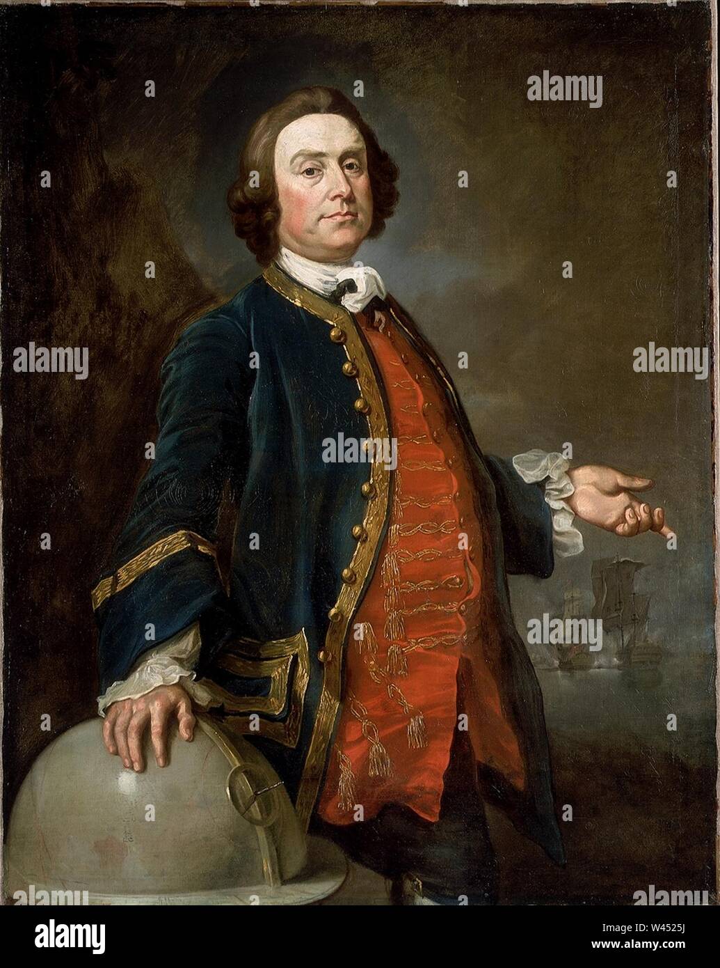 Commodore George Walker (before 1700-1777 Stock Photo - Alamy