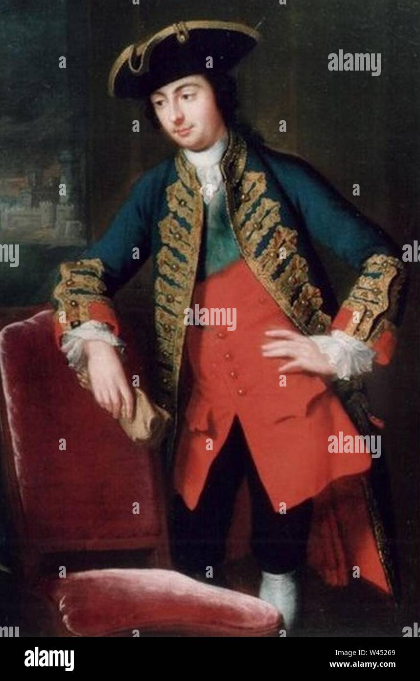 Commodore Digby Dent Stock Photo - Alamy