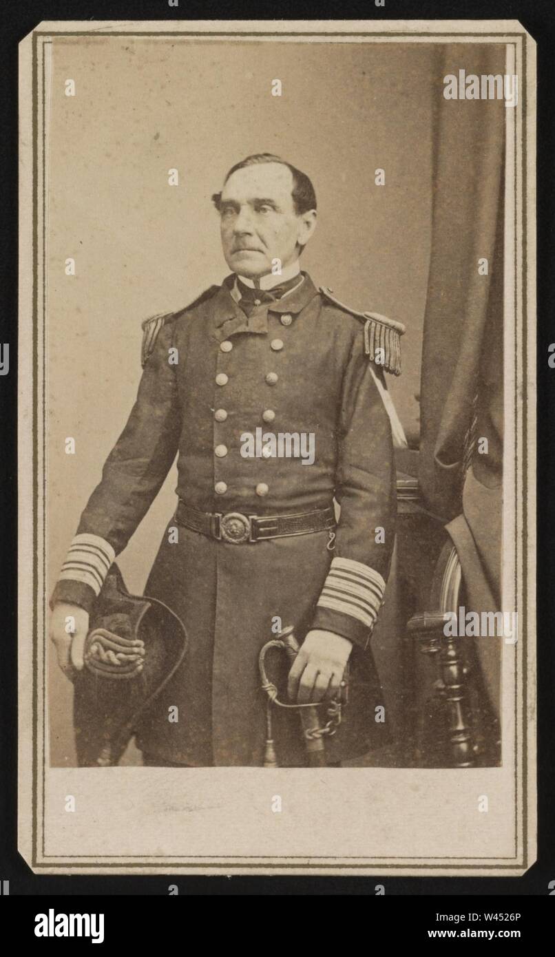 Commodore James S. Palmer of U.S. Navy in uniform Stock Photo - Alamy