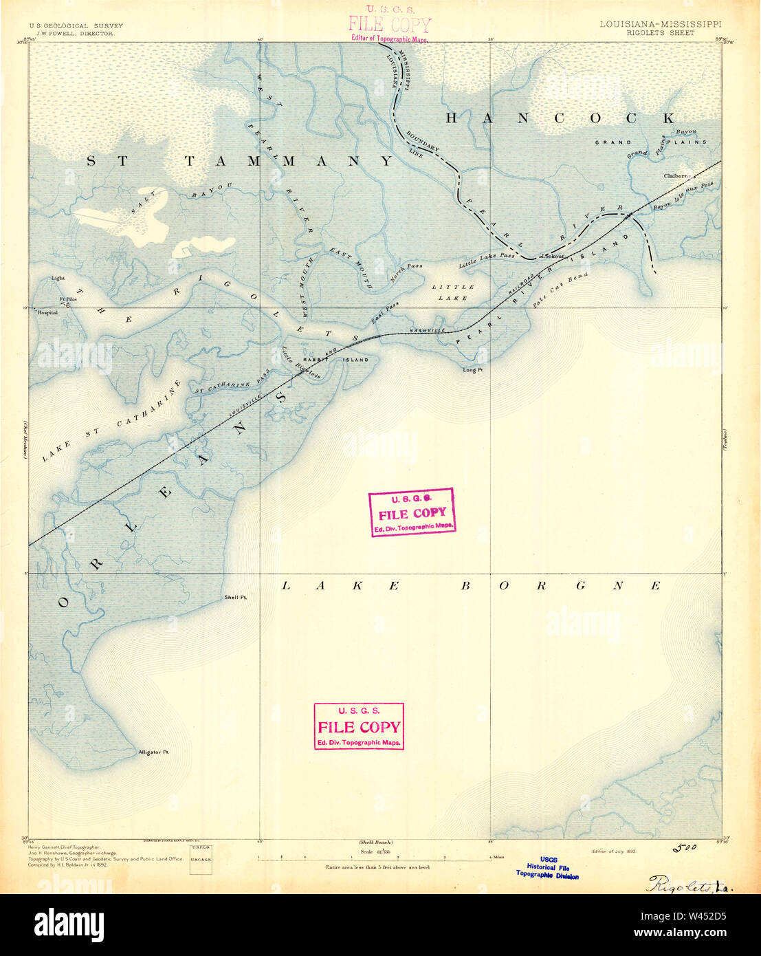 Rigolets hi-res stock photography and images - Alamy