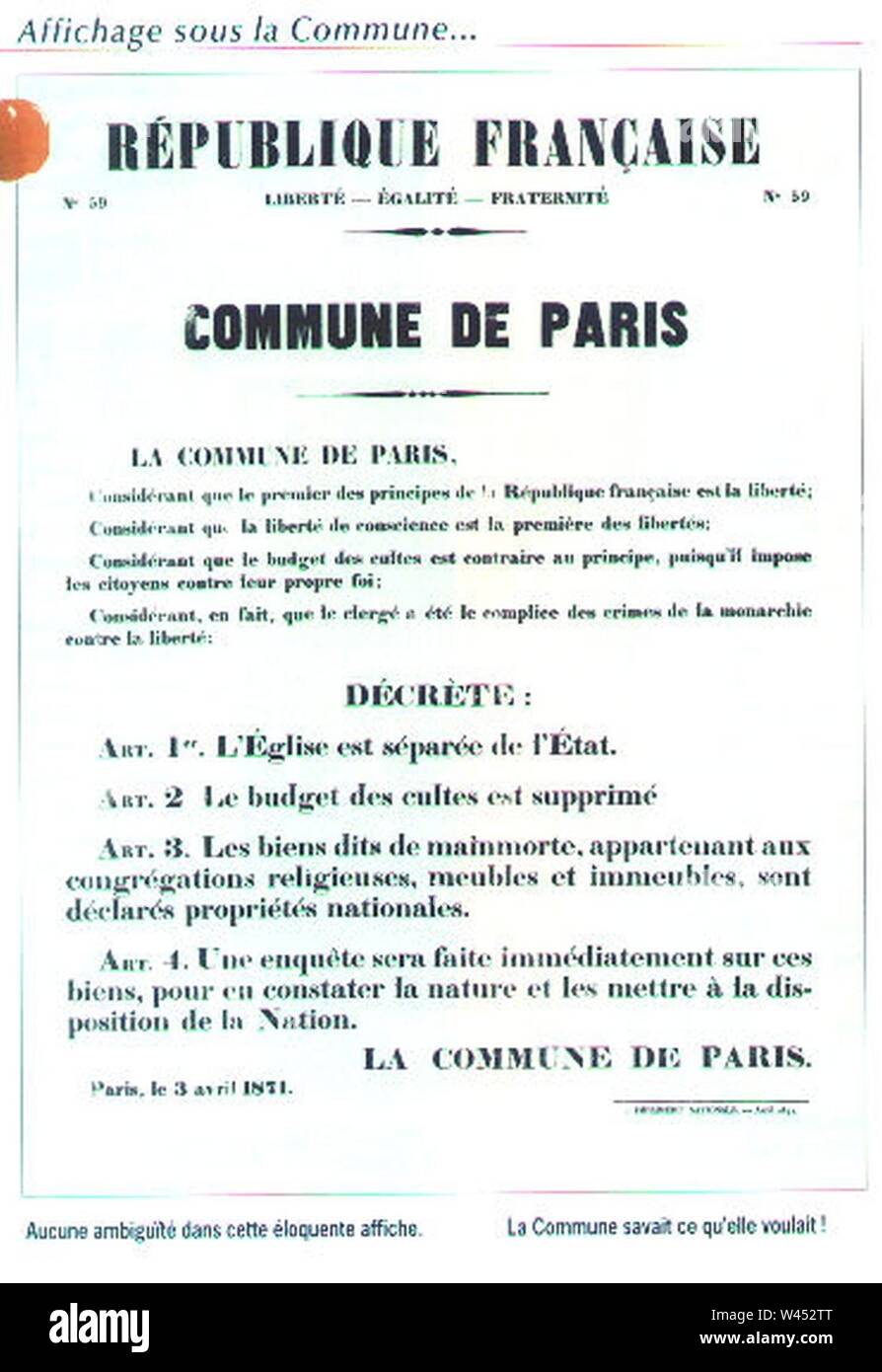 Paris commune Cut Out Stock Images & Pictures - Alamy