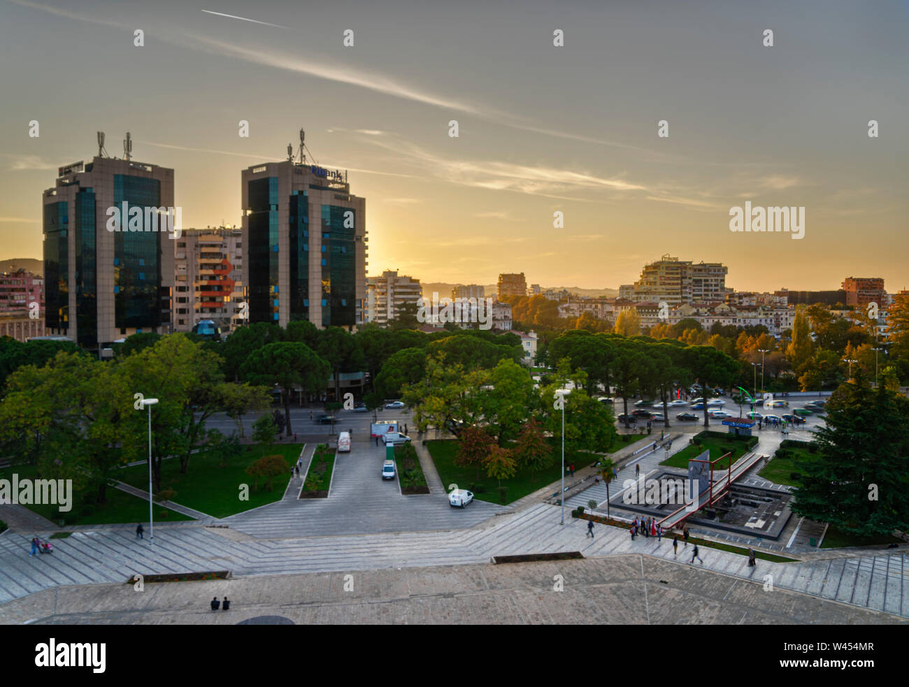Aerial view of tirana hi-res stock photography and images - Alamy