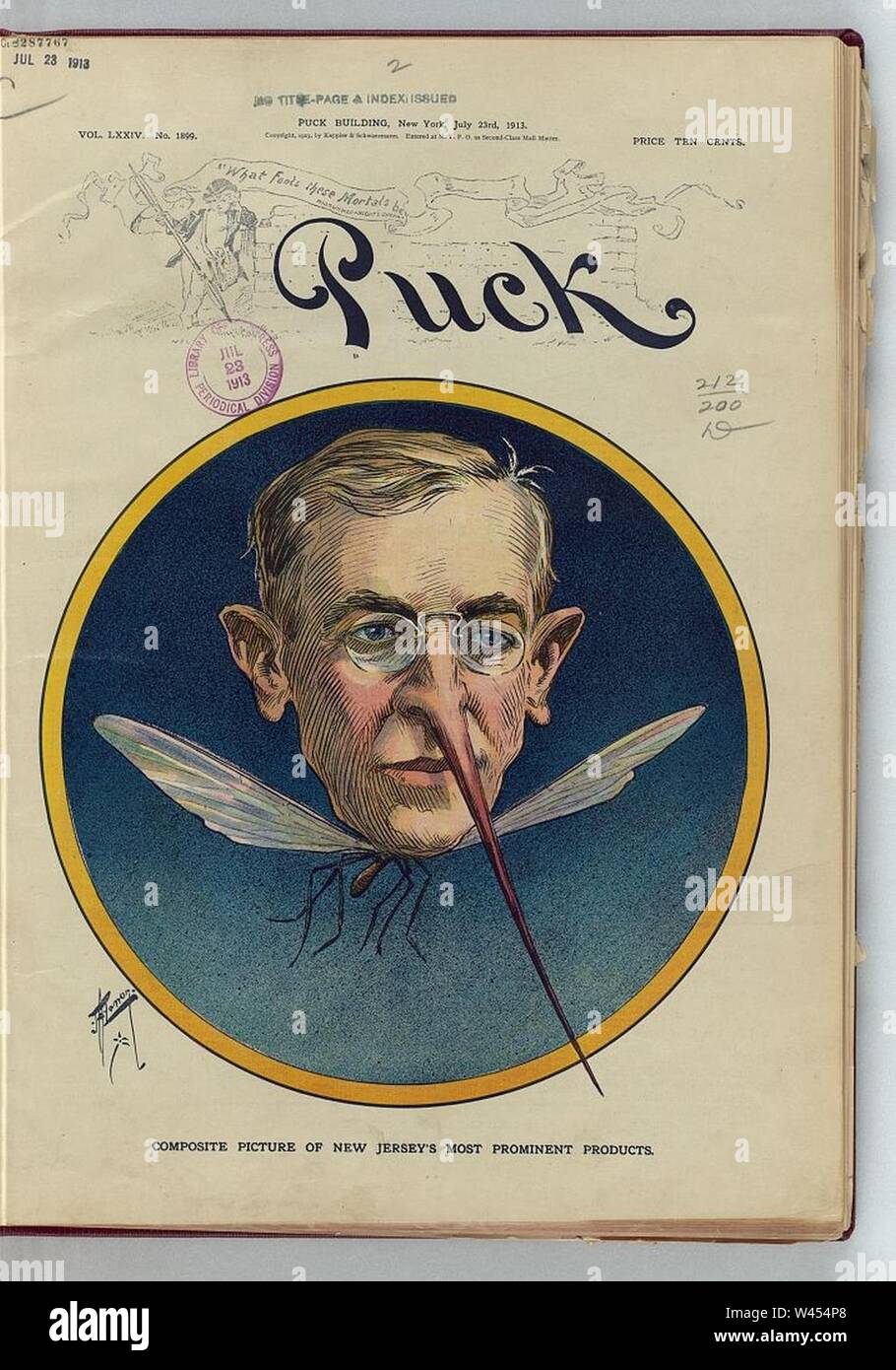 Composite picture of New Jersey's most prominent products Stock Photo ...