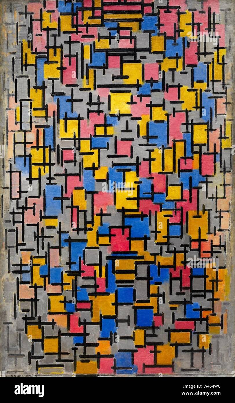 Piet Mondrian Artwork High Resolution Stock Photography and Images - Alamy
