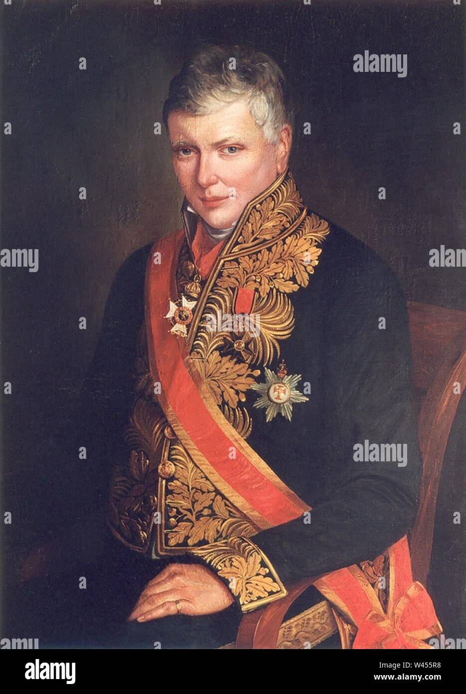 Comte Emile d'Oultremont Stock Photo - Alamy