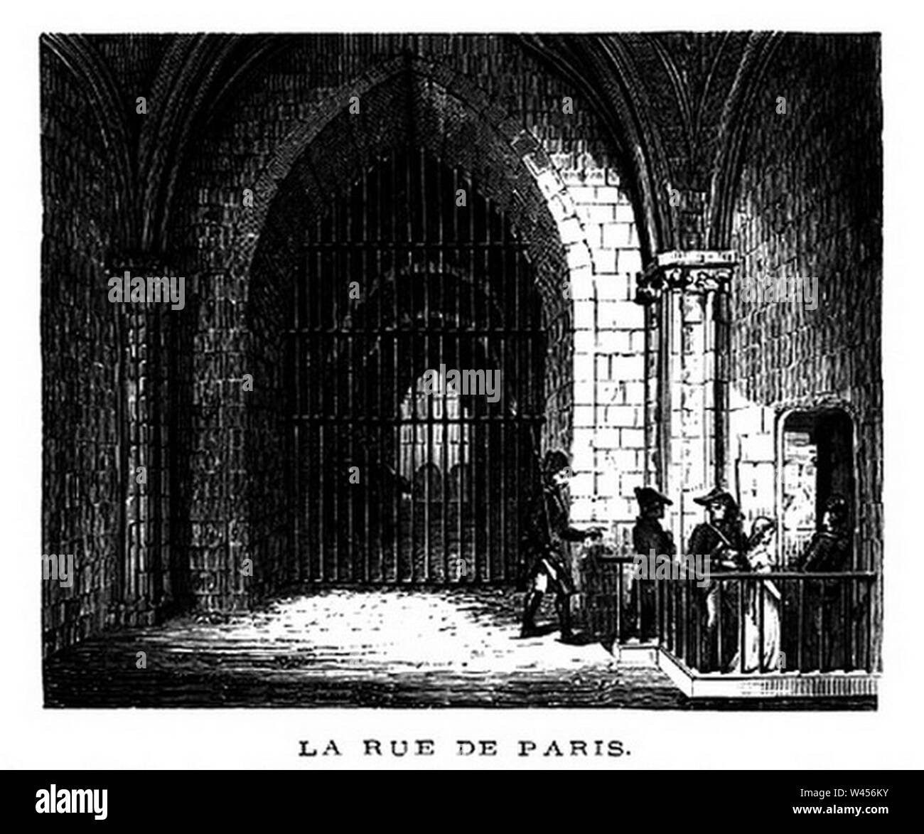 Paris la rue de Cut Out Stock Images & Pictures - Alamy