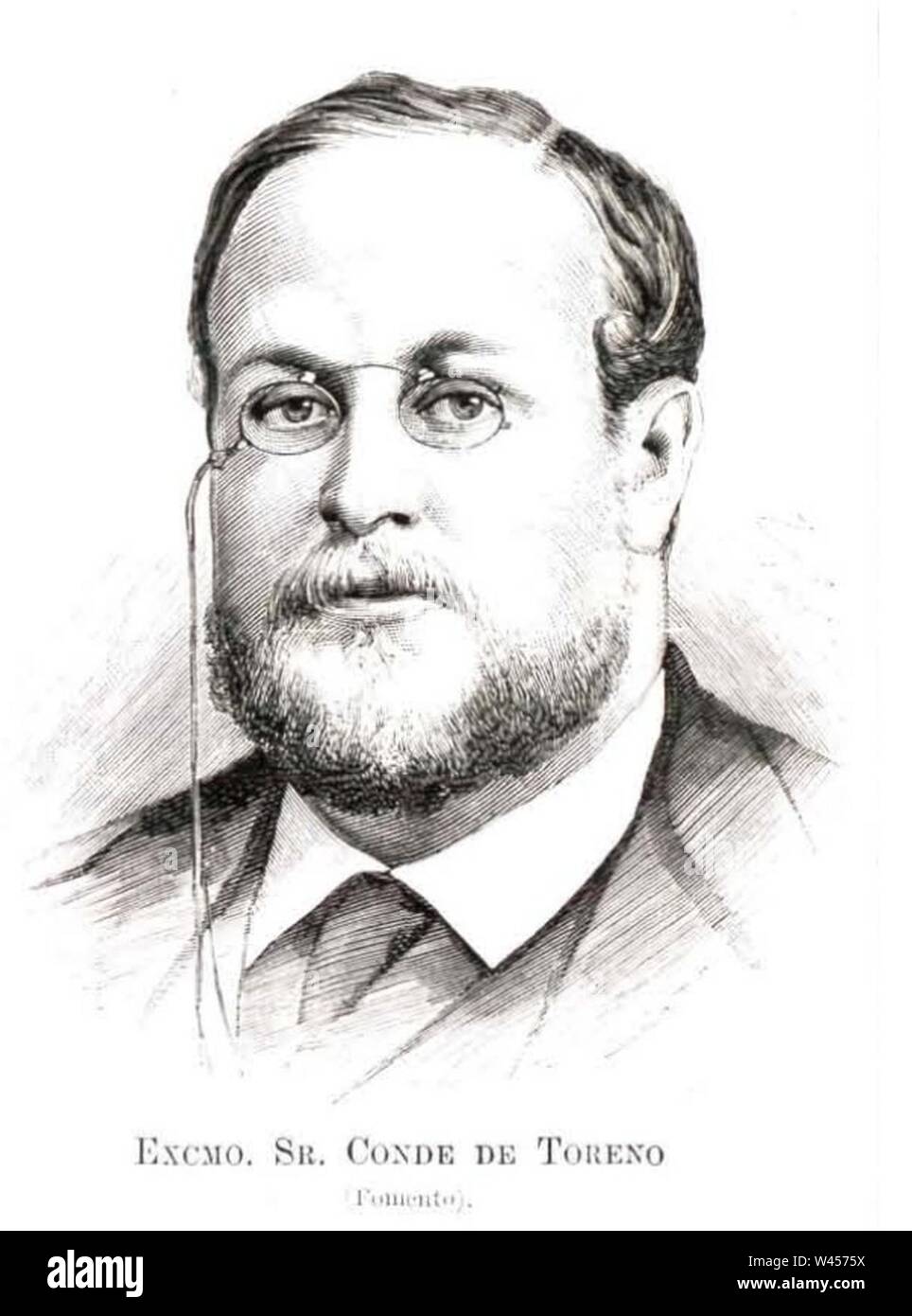 Conde de Toreno Stock Photo - Alamy