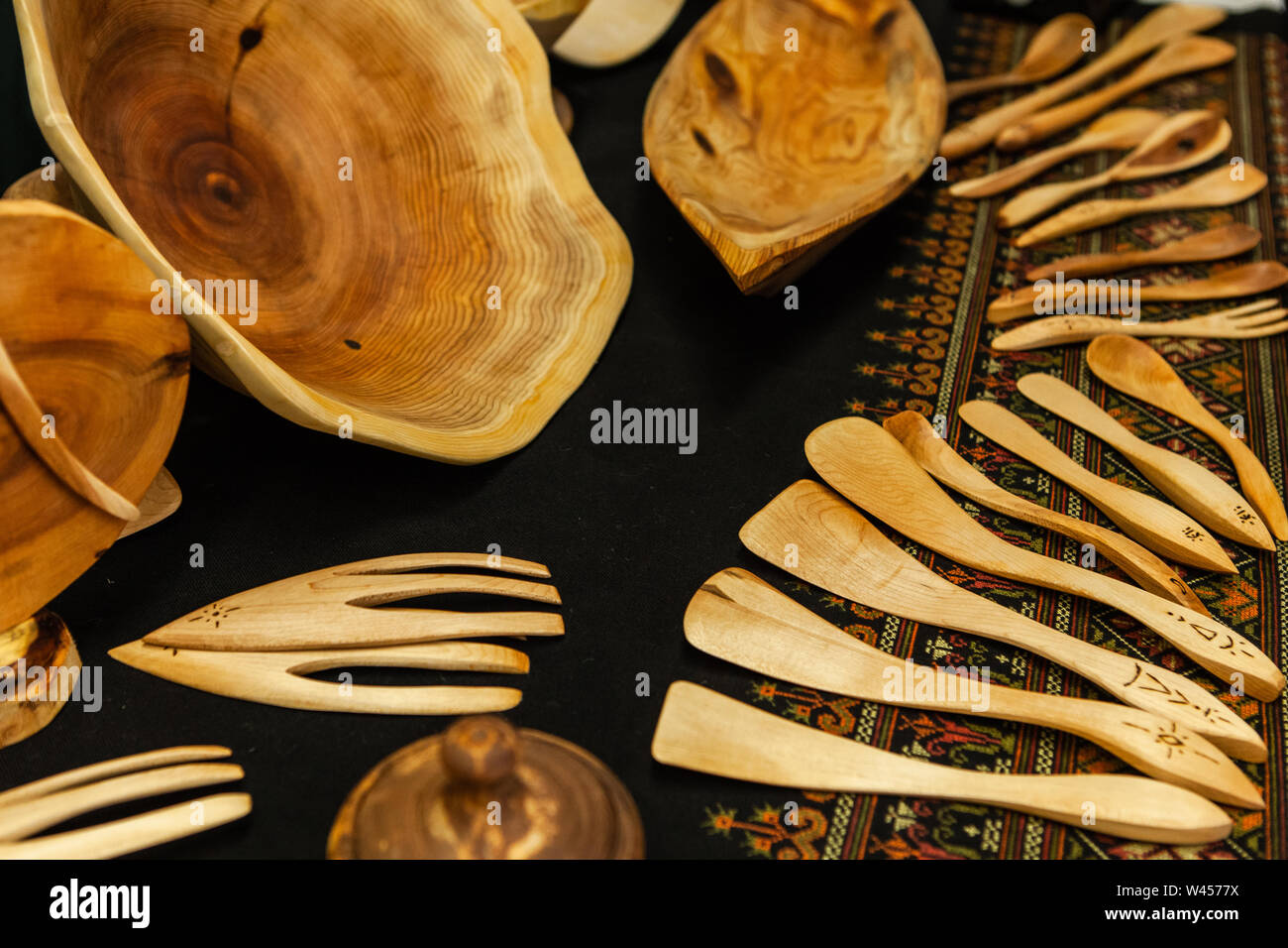 Handcrafted wood products hi-res stock photography and images - Alamy