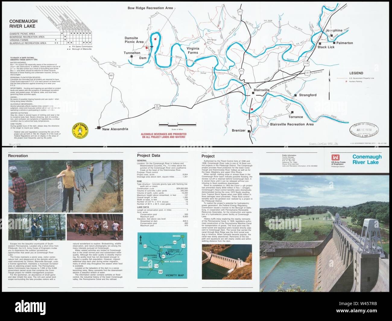 Conemaugh River Lake Stock Photo - Alamy