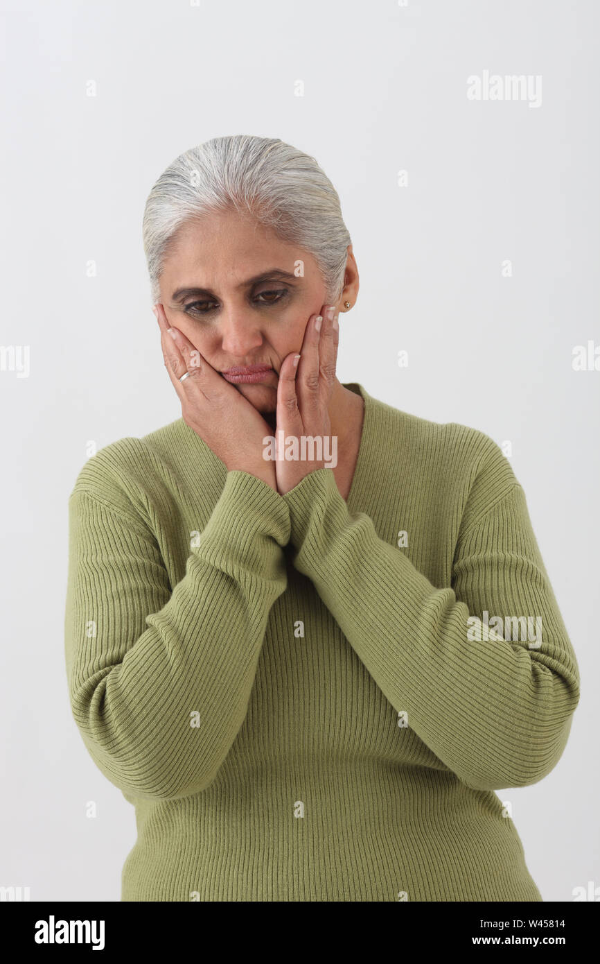 Woeful woman hi-res stock photography and images - Alamy