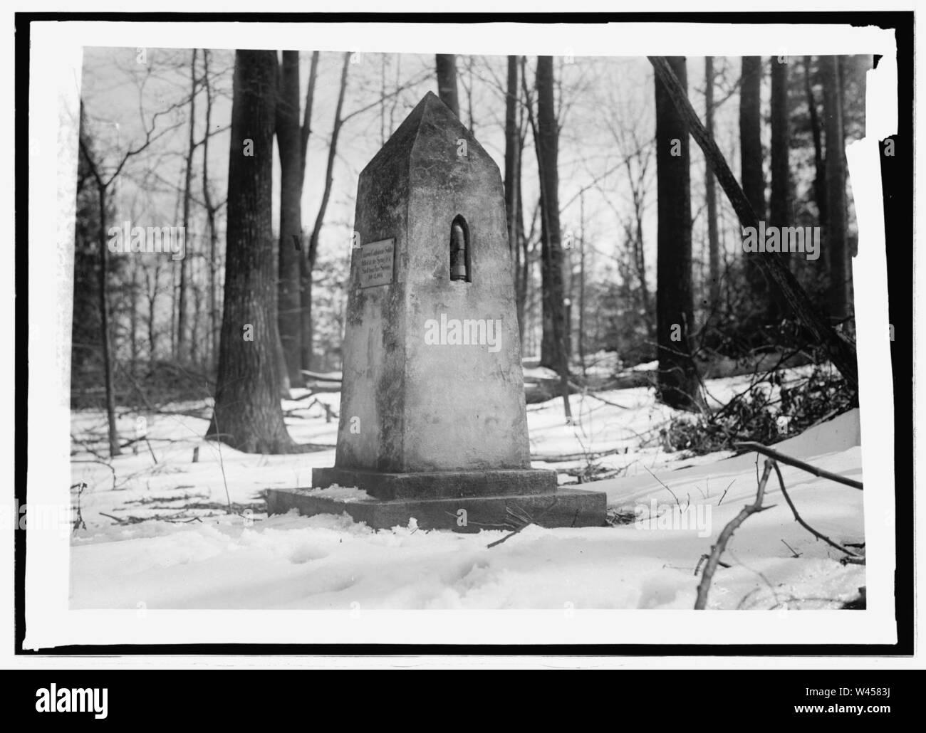 Confederate monument, Silver Spring Stock Photo - Alamy