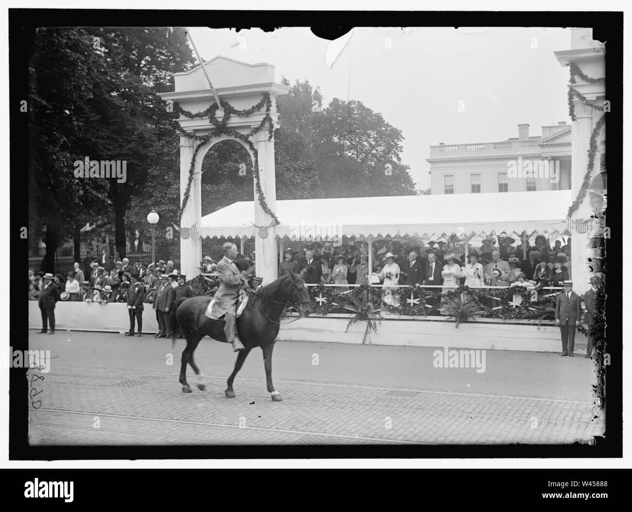 CONFEDERATE REUNION. PARADE. REVIEWING STAND Stock Photo - Alamy