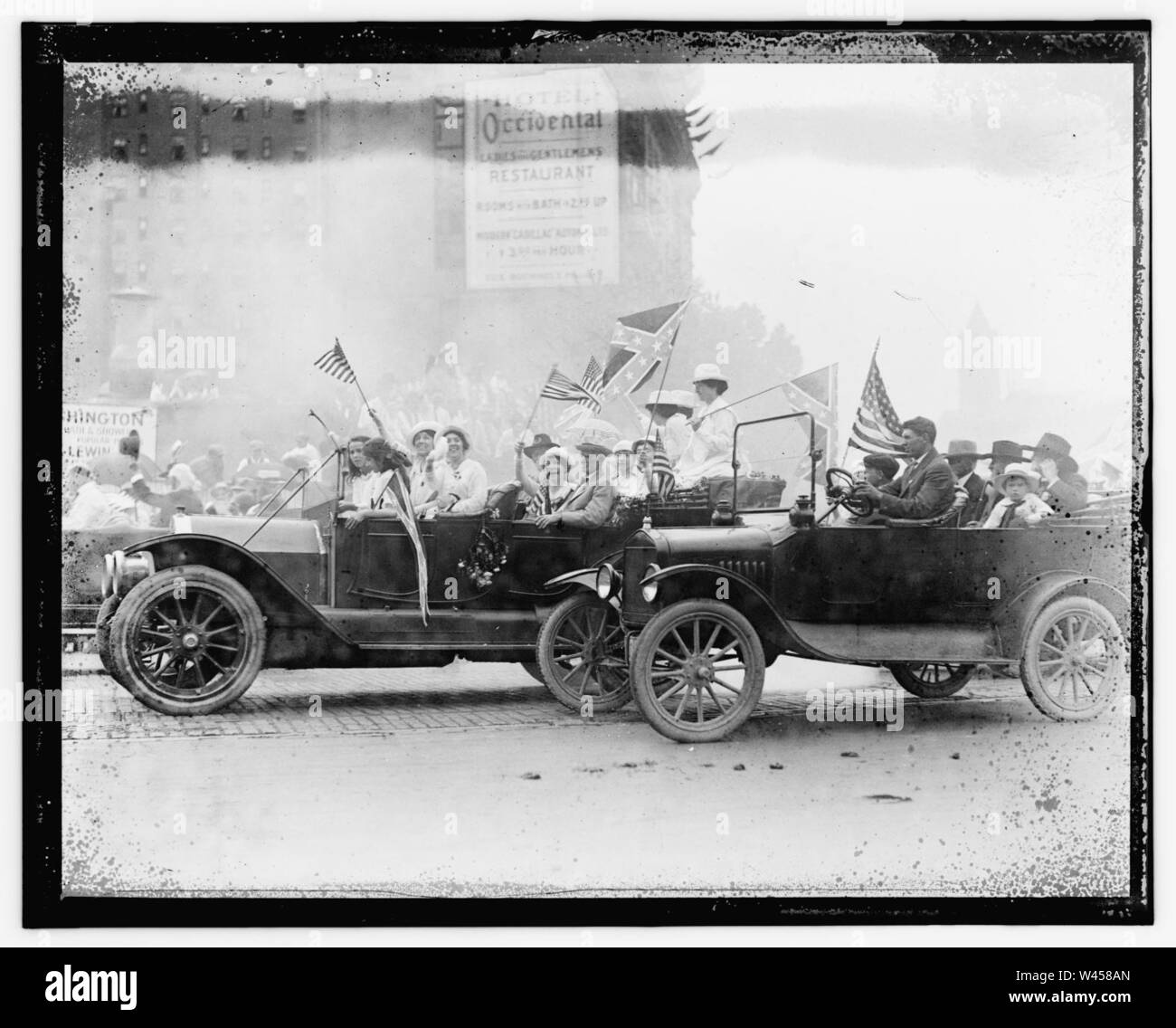 Confederate veteran reunion, 1917 Stock Photo - Alamy