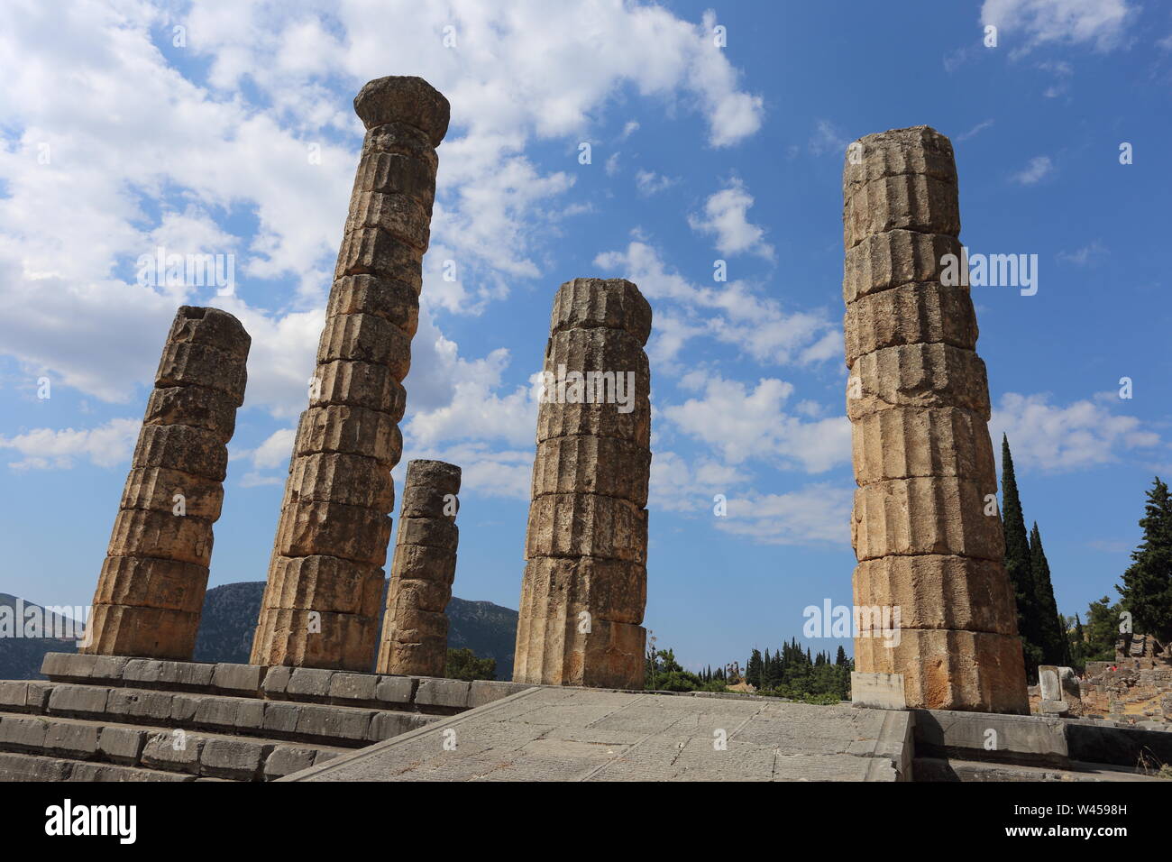 Oracle of apollo at delphi hi-res stock photography and images - Alamy