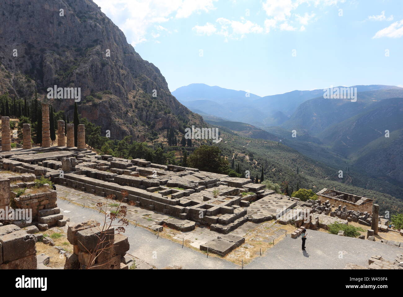 Oracle of apollo at delphi hi-res stock photography and images - Alamy