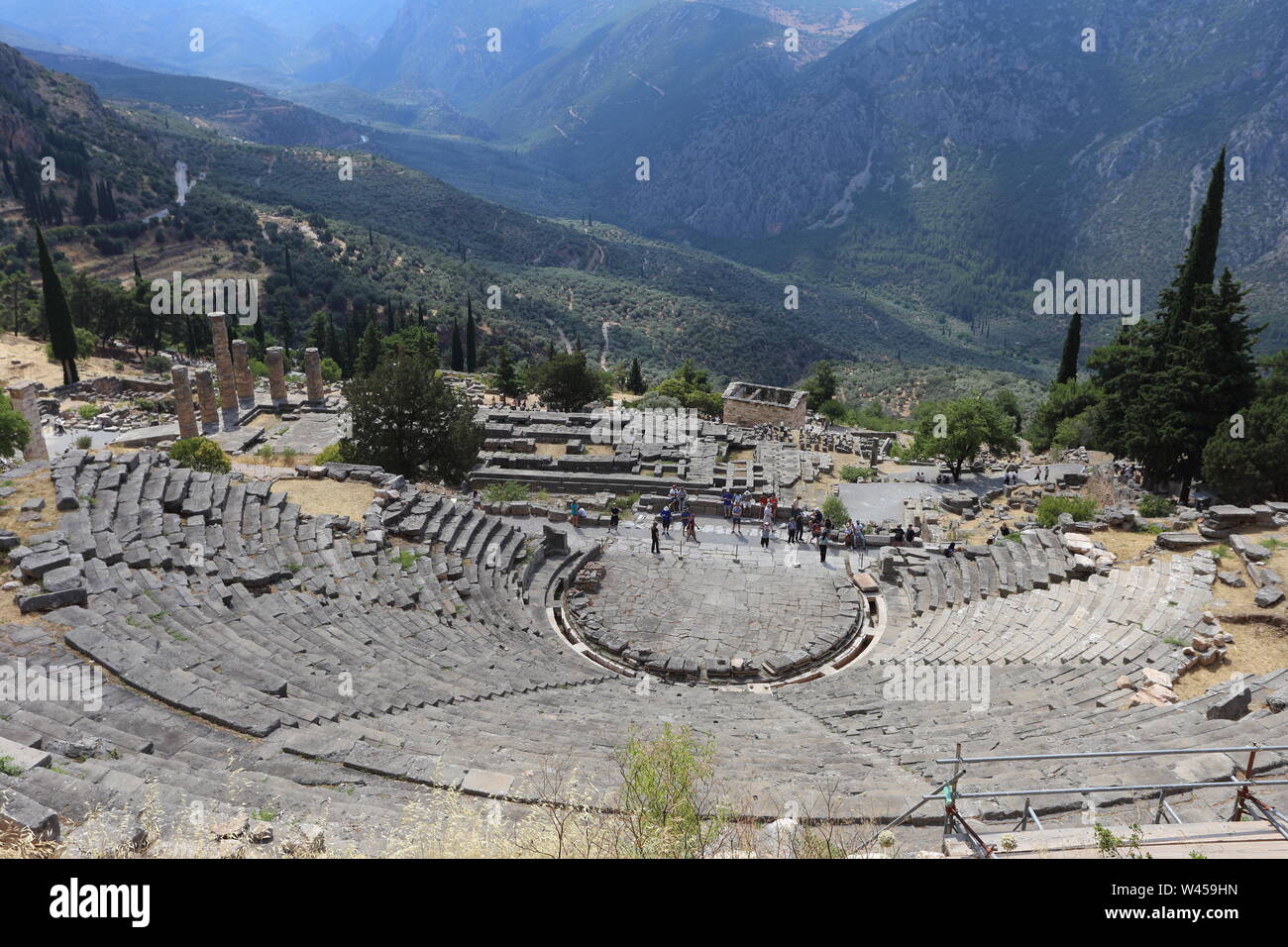 Oracle of apollo at delphi hi-res stock photography and images - Alamy