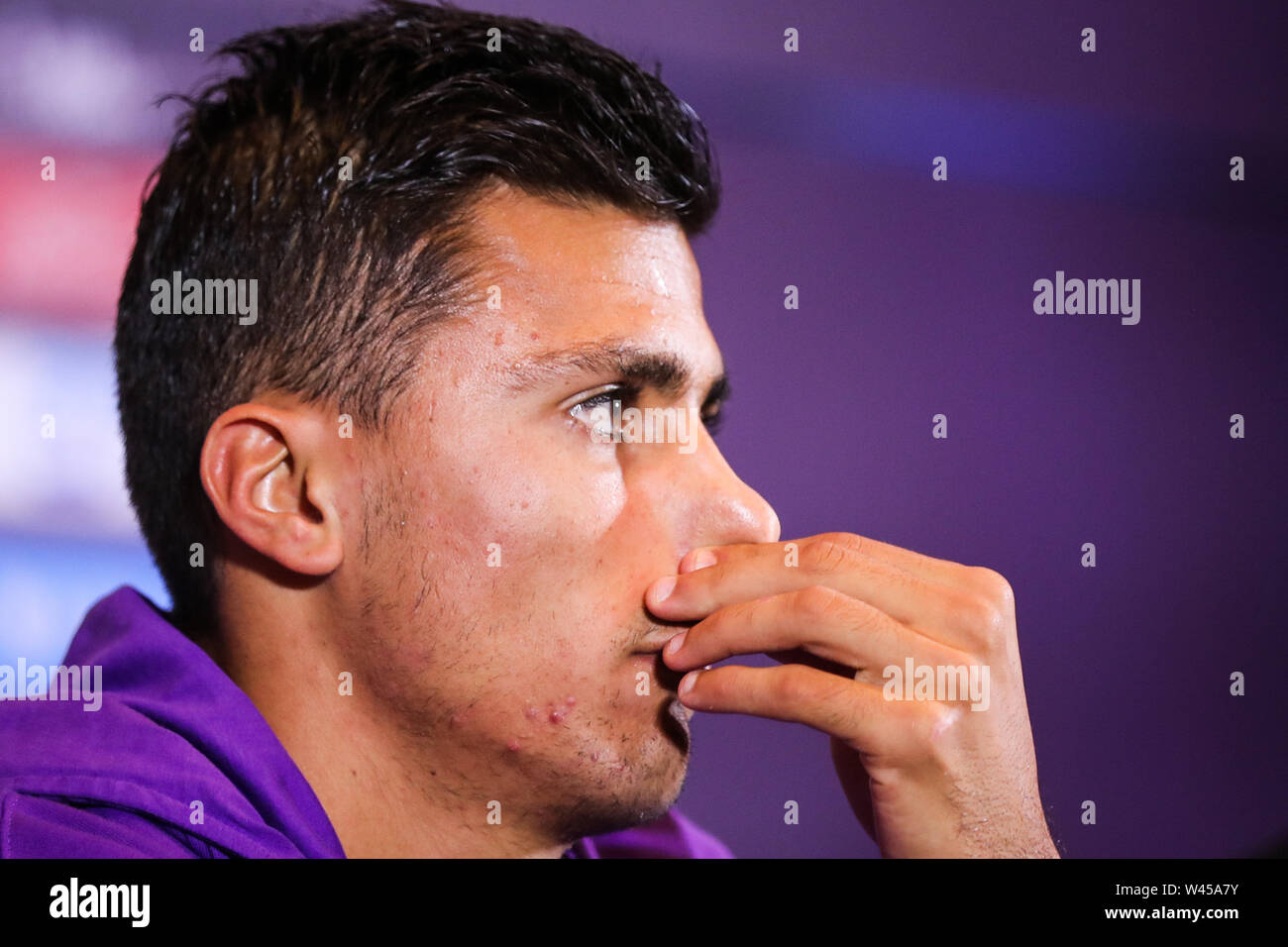 Spanish football player Rodri of Manchester City F.C. of English League ...