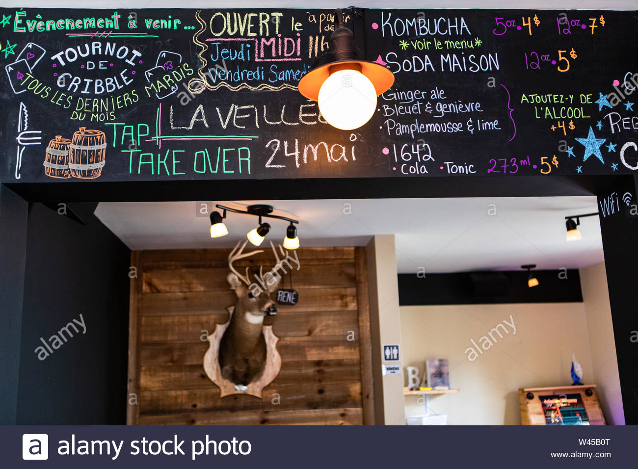 Wall Menus High Resolution Stock Photography and Images - Alamy