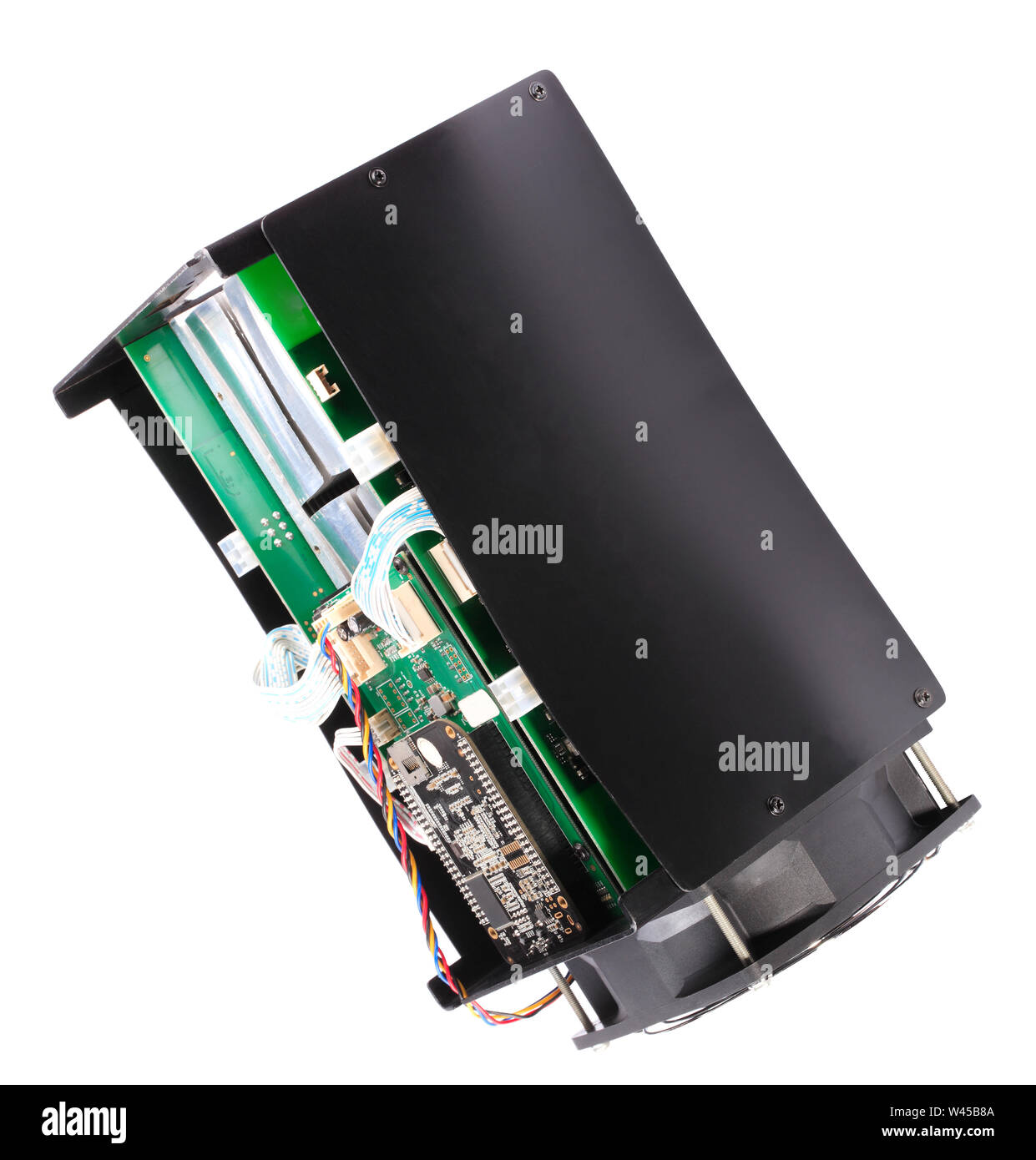 electronic device isolated on white background Stock Photo - Alamy