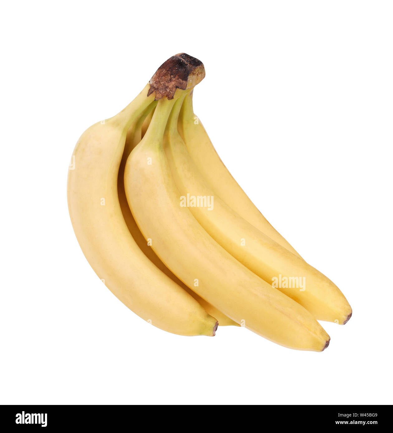 many yellow banana isolated Stock Photo - Alamy