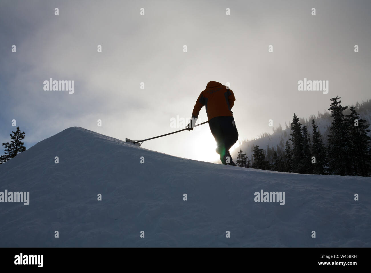 The terrain park features are groomed or improved regularly by resort ...