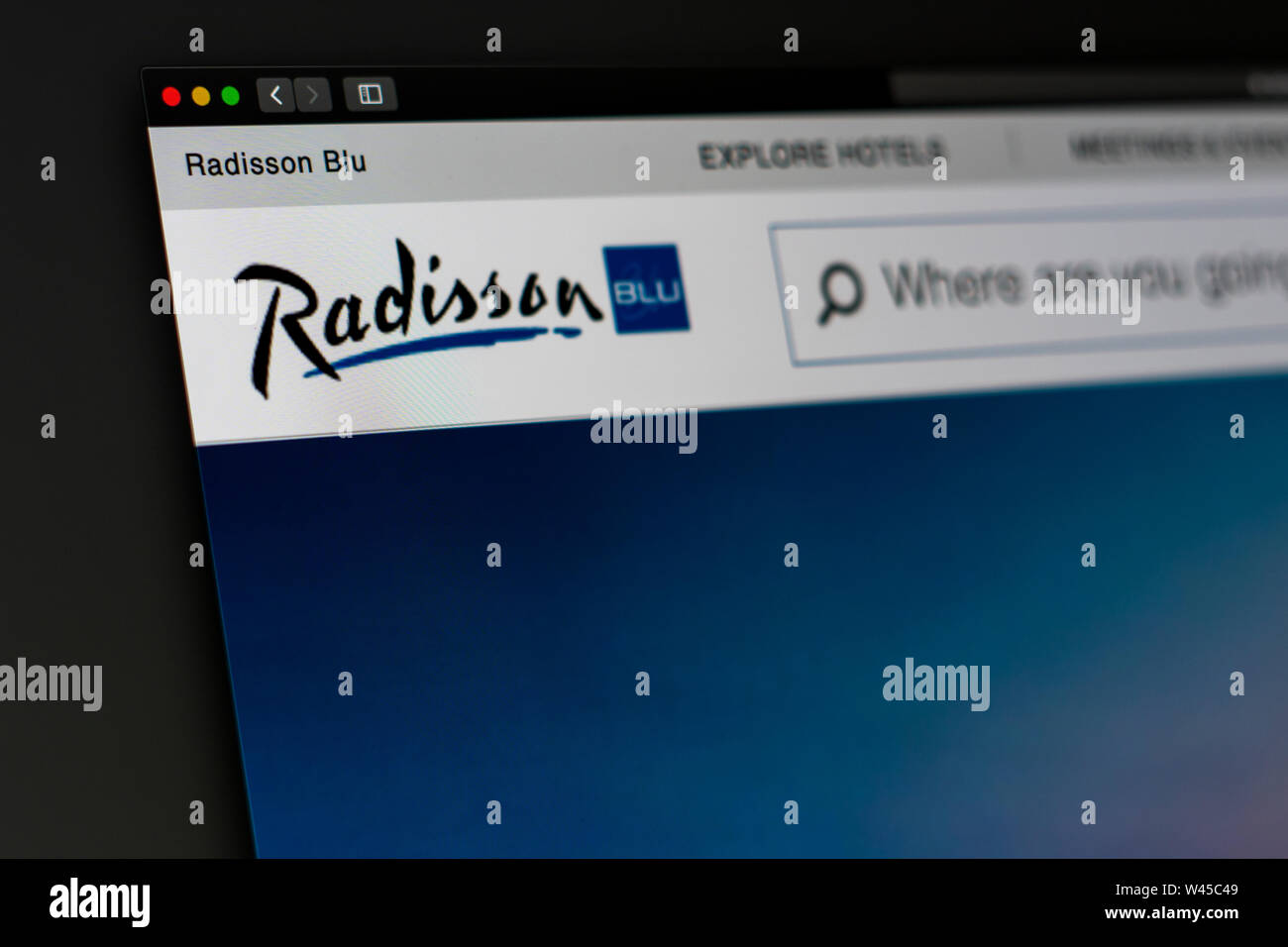Radisson logo hi-res stock photography and images - Alamy
