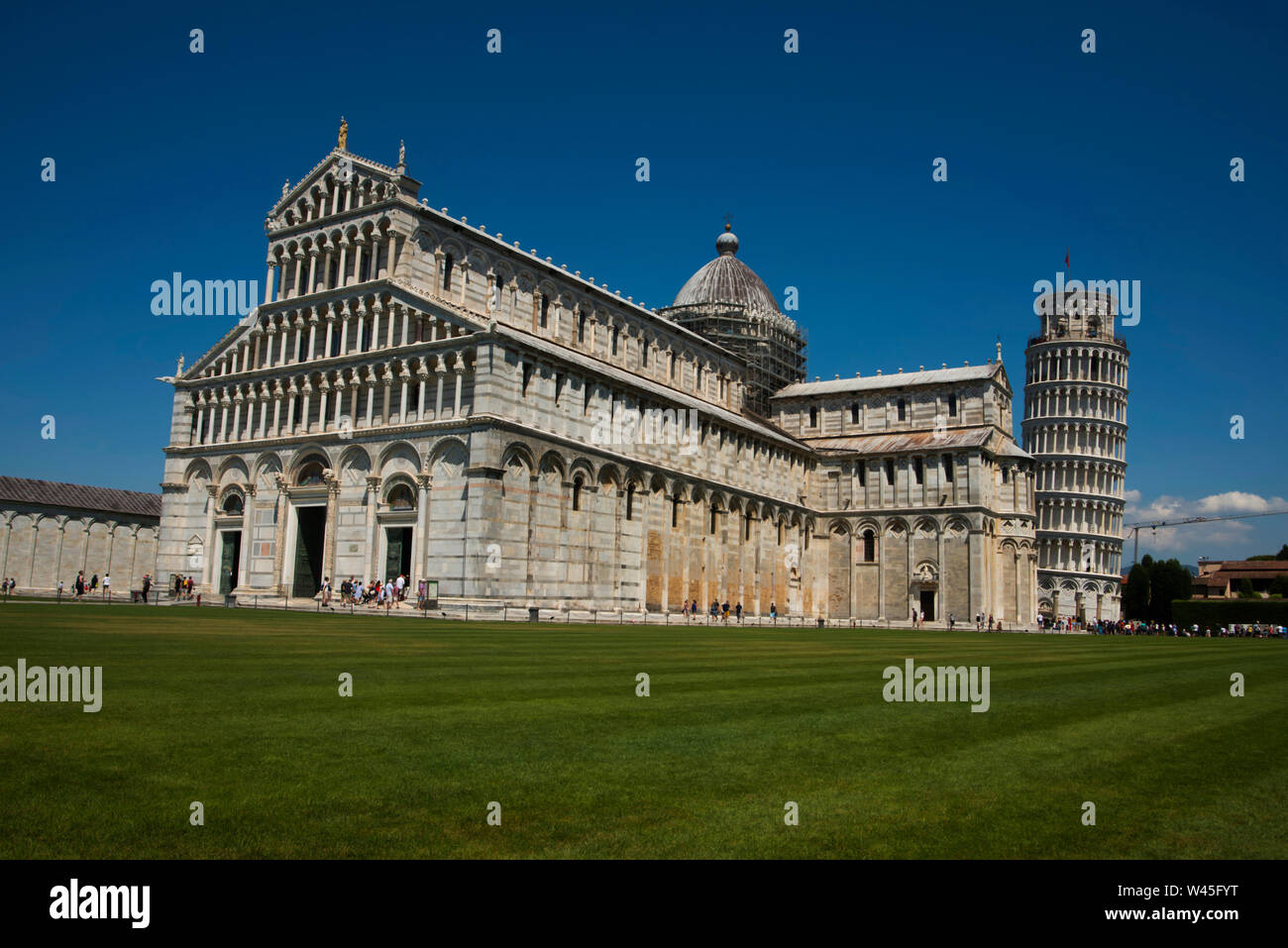 The leaning tower of pisa aerial hi-res stock photography and images ...