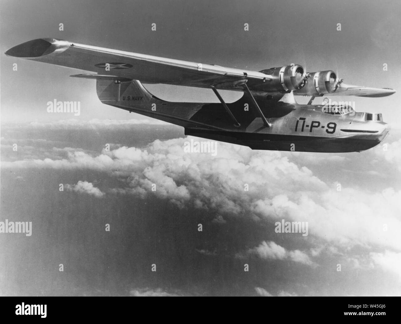 Consolidated PBY-1 Catalina of VP-11 in flight c1938 Stock Photo - Alamy