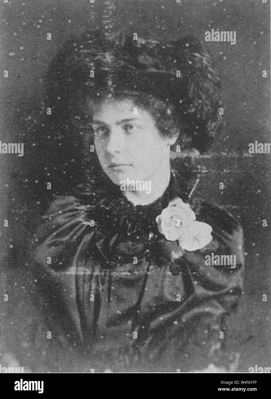 Constance Lloyd 1882 Stock Photo - Alamy