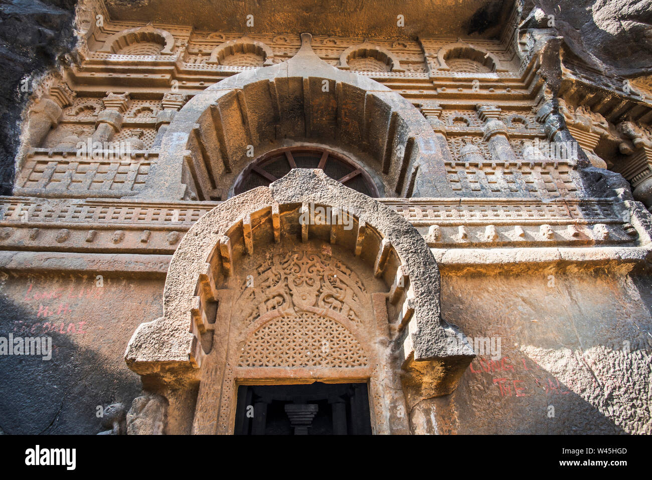 Chaitya arches hi-res stock photography and images - Alamy
