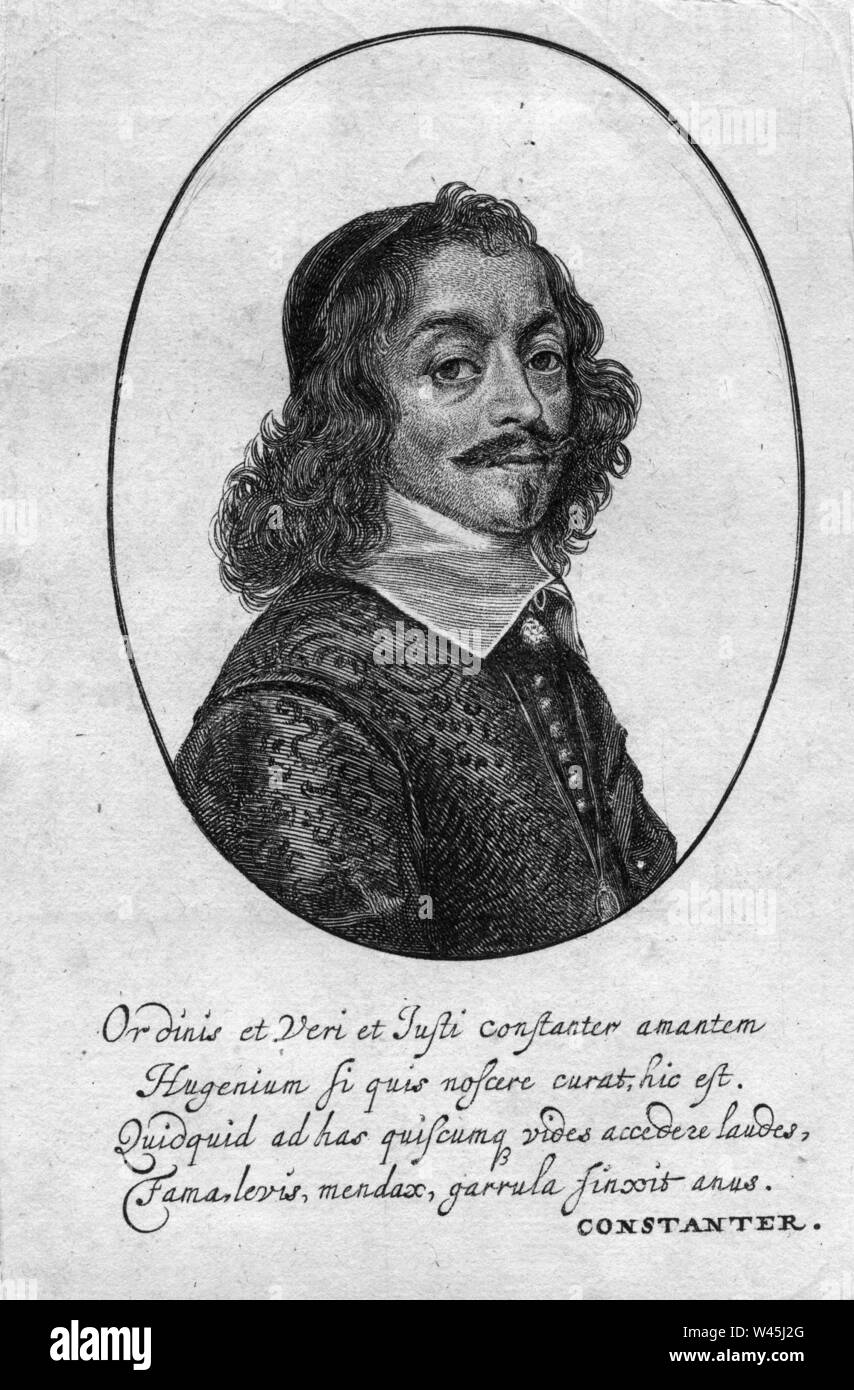 Christian or christiaan huygens Black and White Stock Photos & Images ...