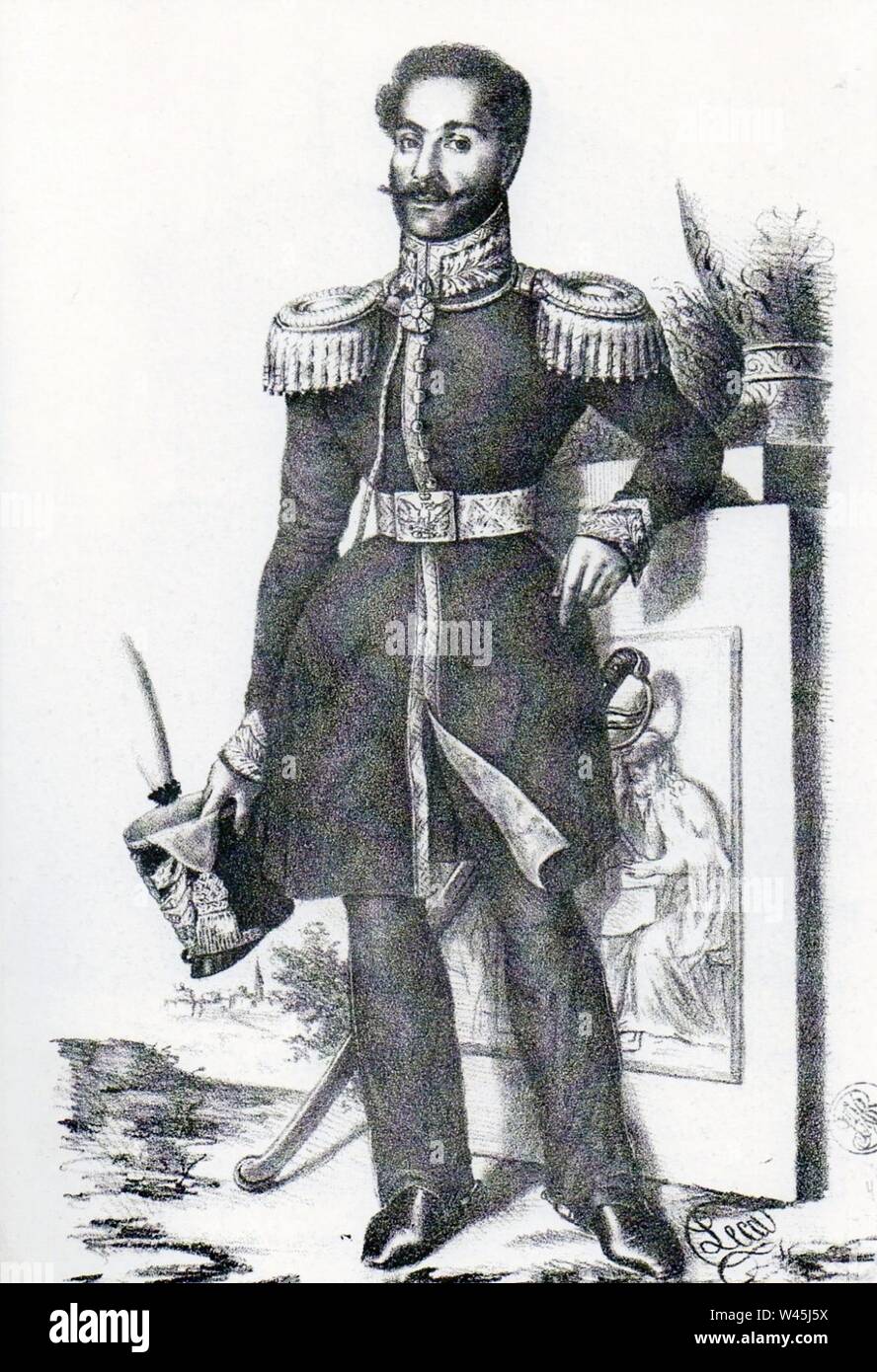 Constantin Lecca - Alexandru Ghica Stock Photo - Alamy