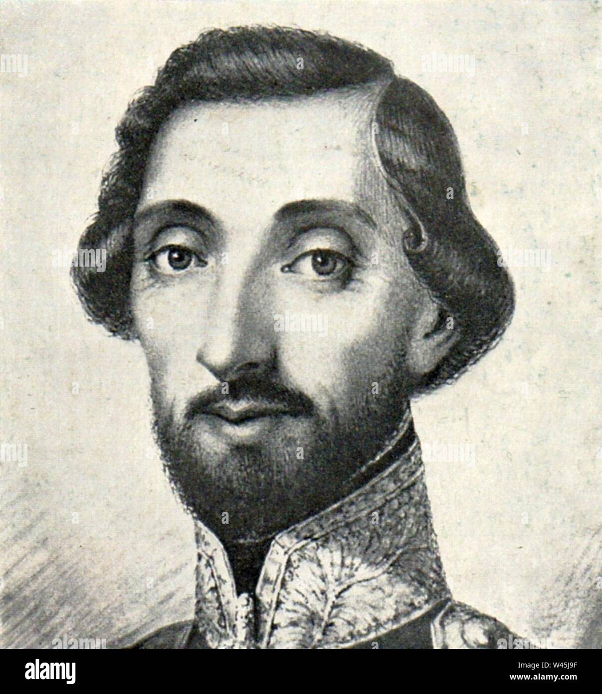 Constantin Lecca - Portret de barbat (7 Stock Photo - Alamy