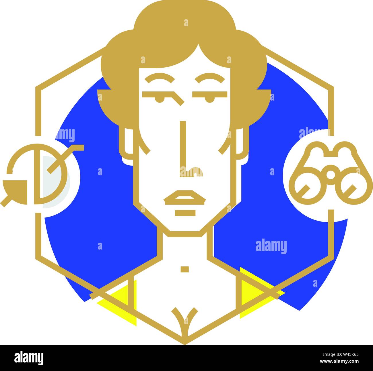 Sales manager icon. Ideal icon for your flashy design projects. Image ...