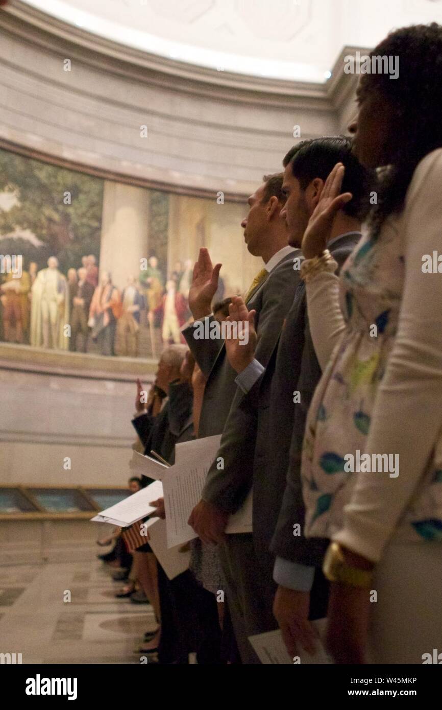 Vintage naturalization ceremony hi-res stock photography and images - Alamy