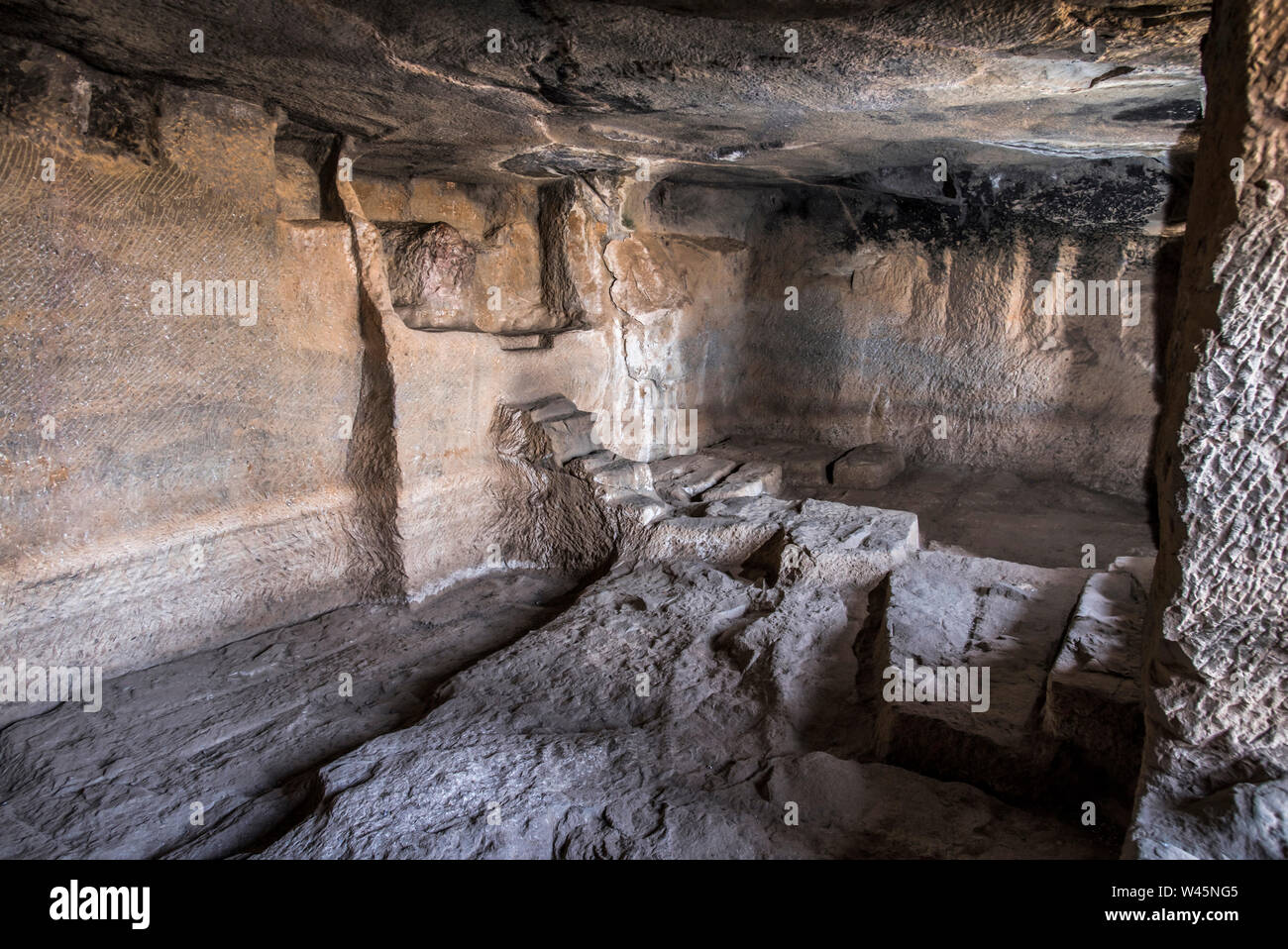 Interior view rock carved hi-res stock photography and images - Alamy