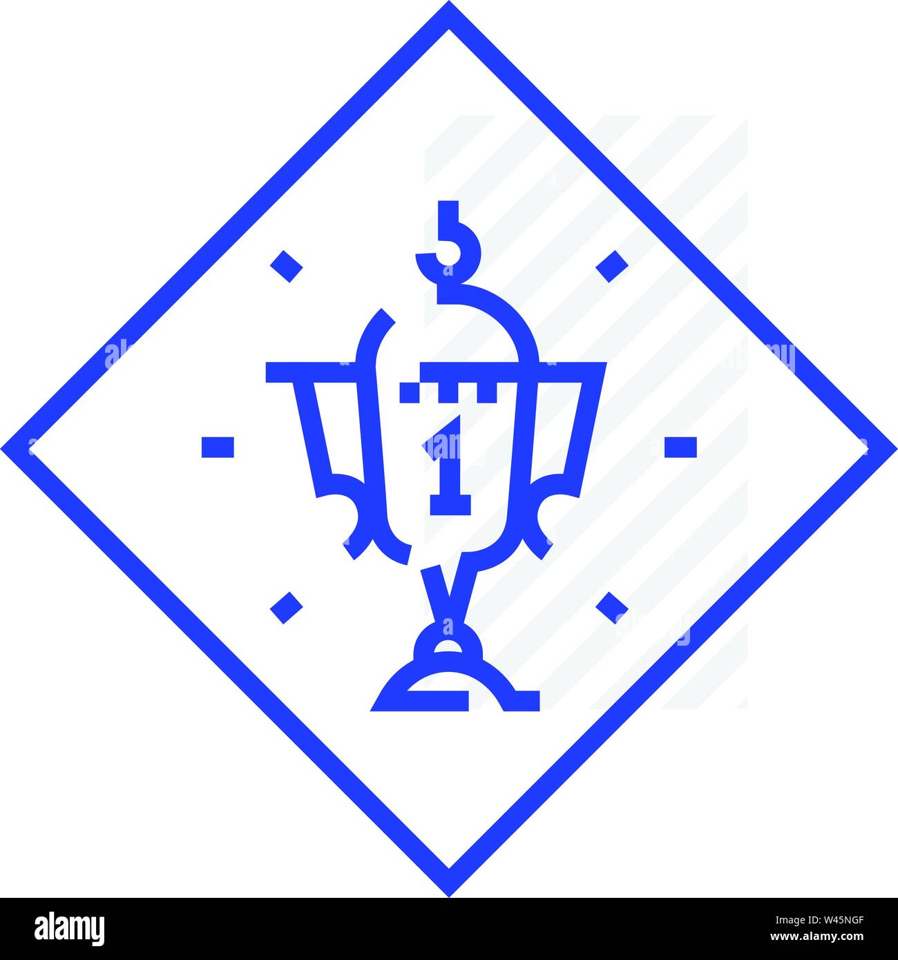 Logo cup icon. Vector illustration isolated on white background ...