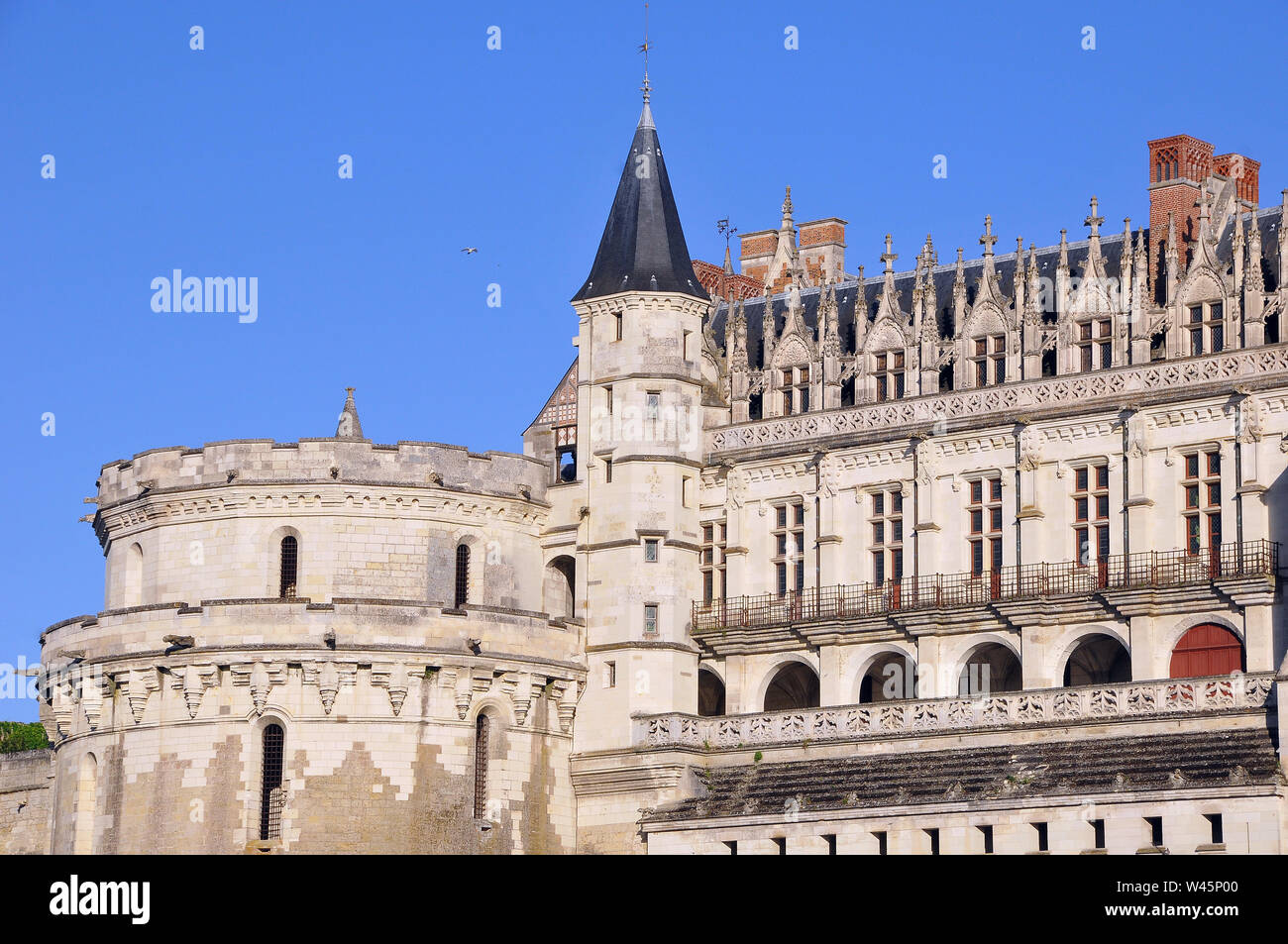 Château d'Amboise, Amboise Castle, Amboise, France, Europe Stock Photo ...