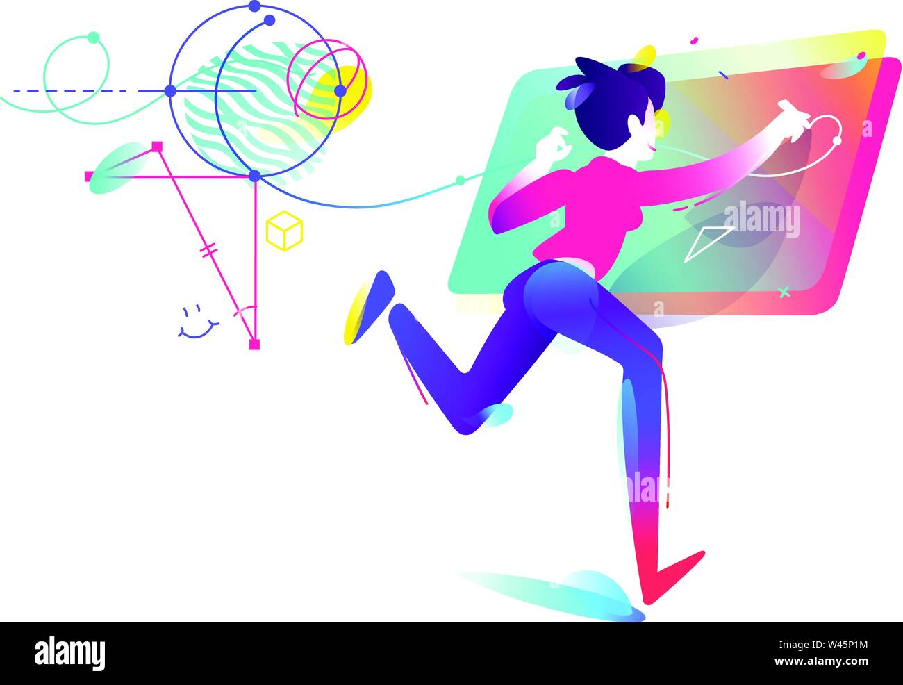 Connect problems Stock Vector Images - Alamy