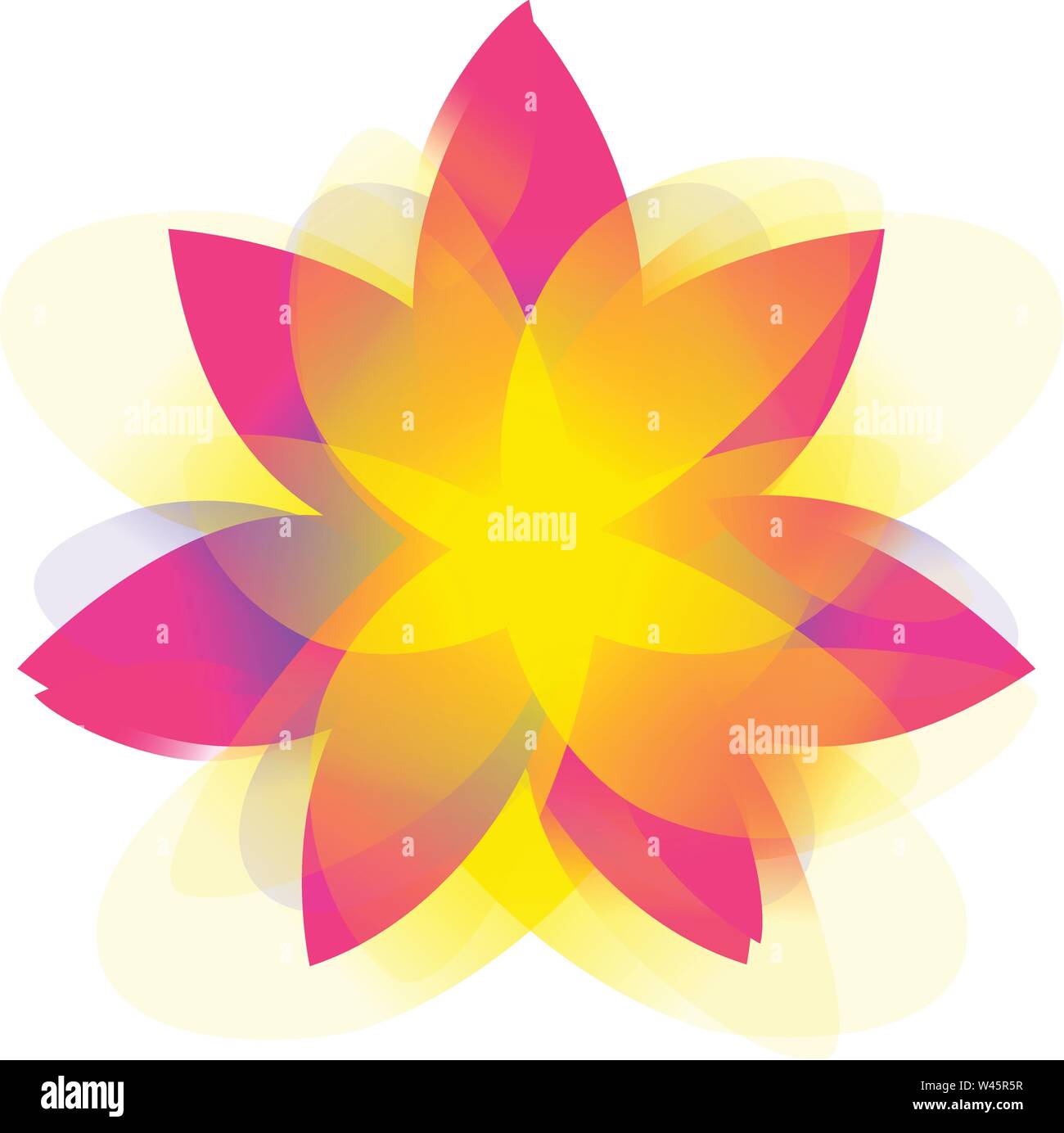 Flower therapy icon on Cut Out Stock Images & Pictures - Alamy