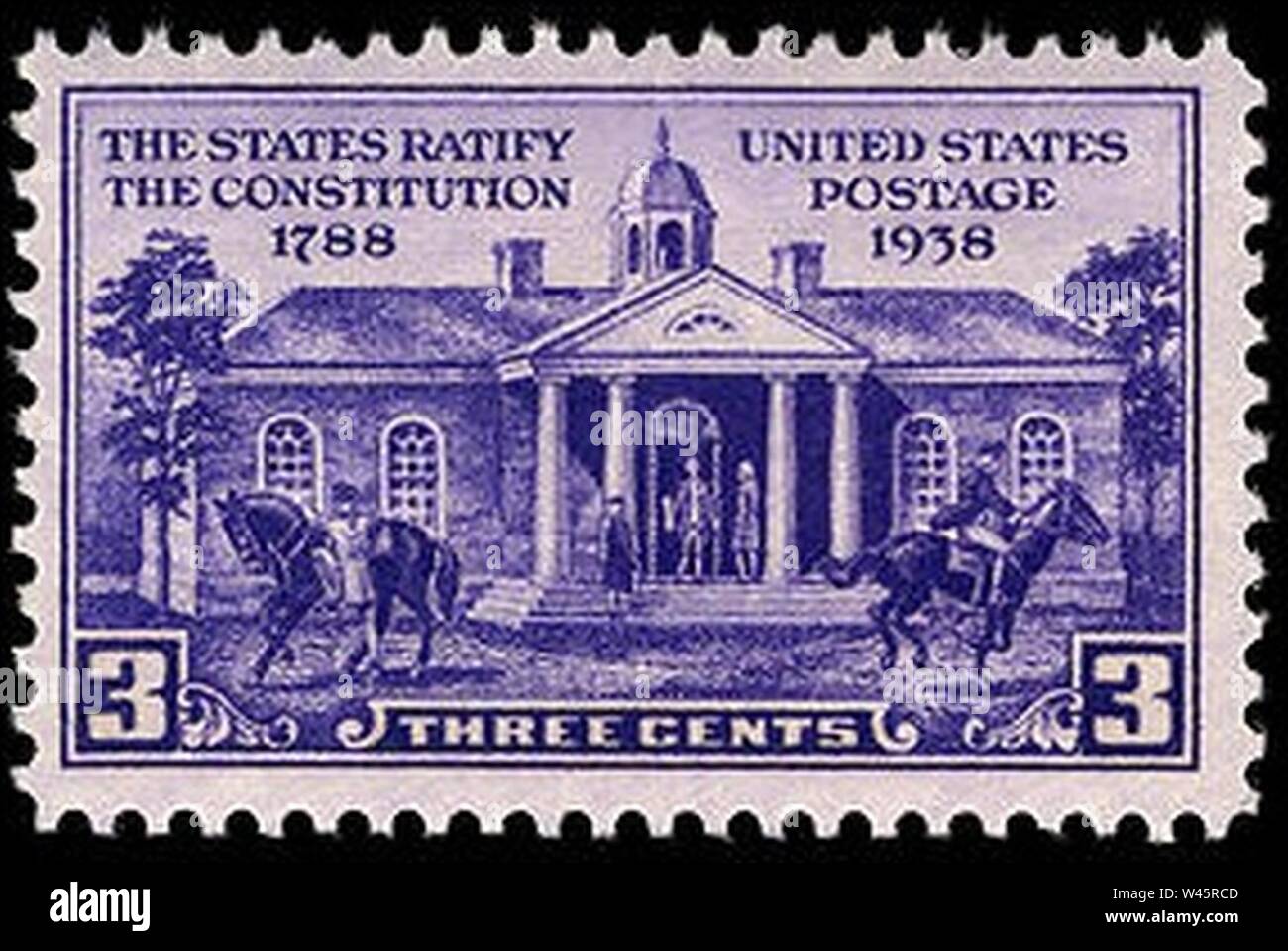 Constitutional ratification history hi-res stock photography and images ...