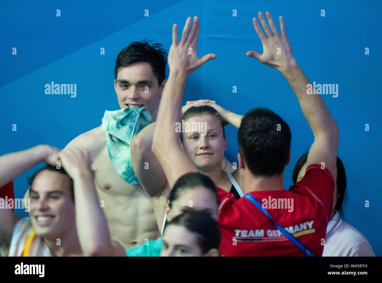 Gwangju, South Korea. 20th July, 2019. Swimming World Championship ...