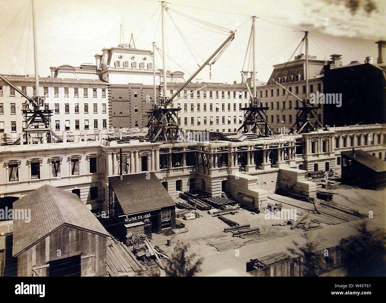 Construction of the State, War, and Navy Department Building ...