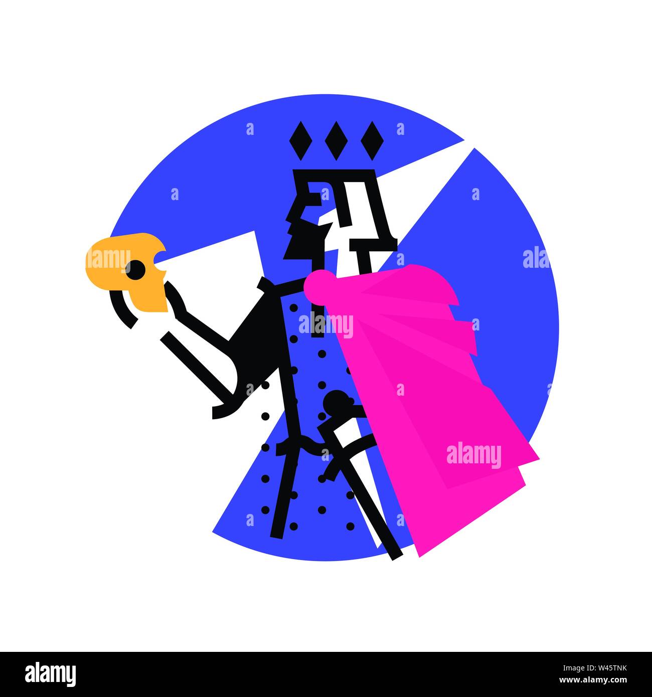 Logo for theatrical studio. Illustration of a Hamlet with a skull. The ...