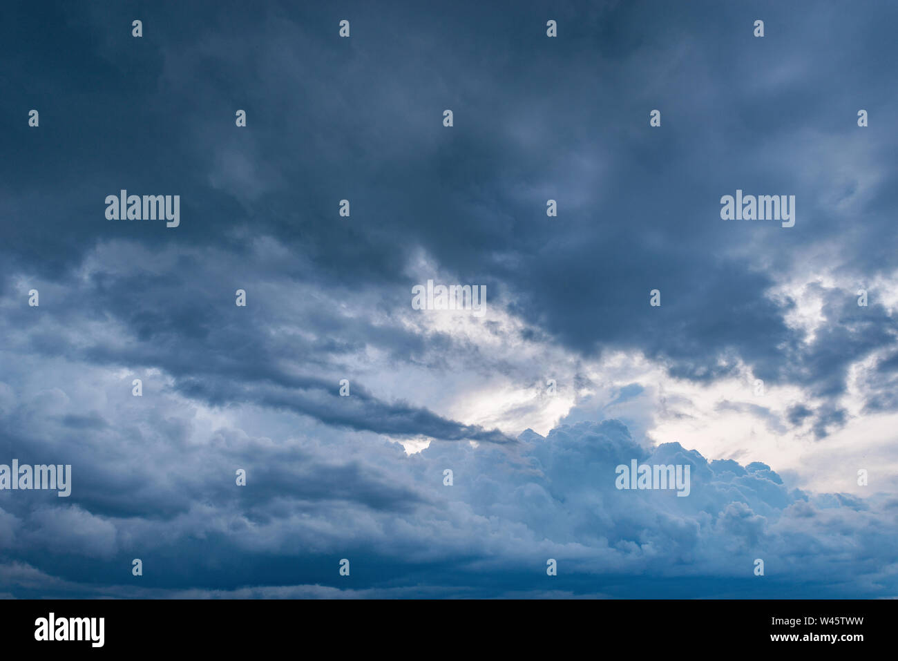 Dark storm clouds before rain Stock Photo - Alamy