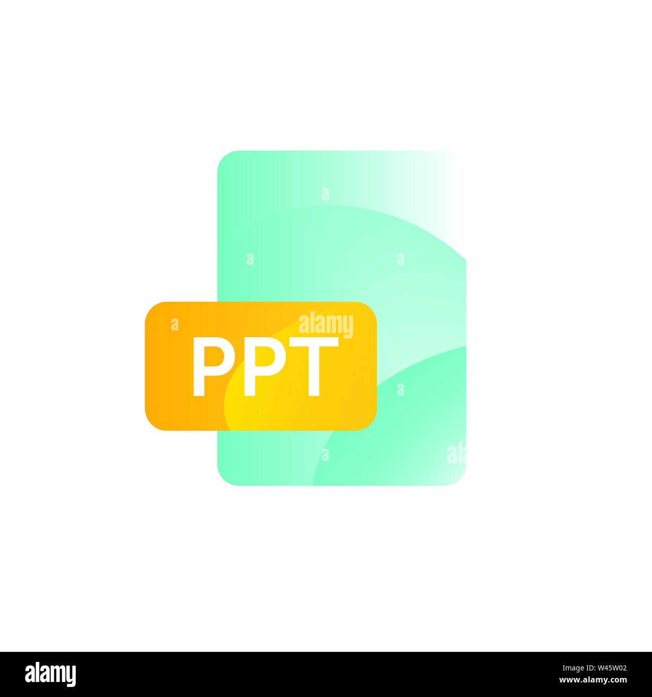 Gradient background for ppt Cut Out Stock Images & Pictures - Alamy