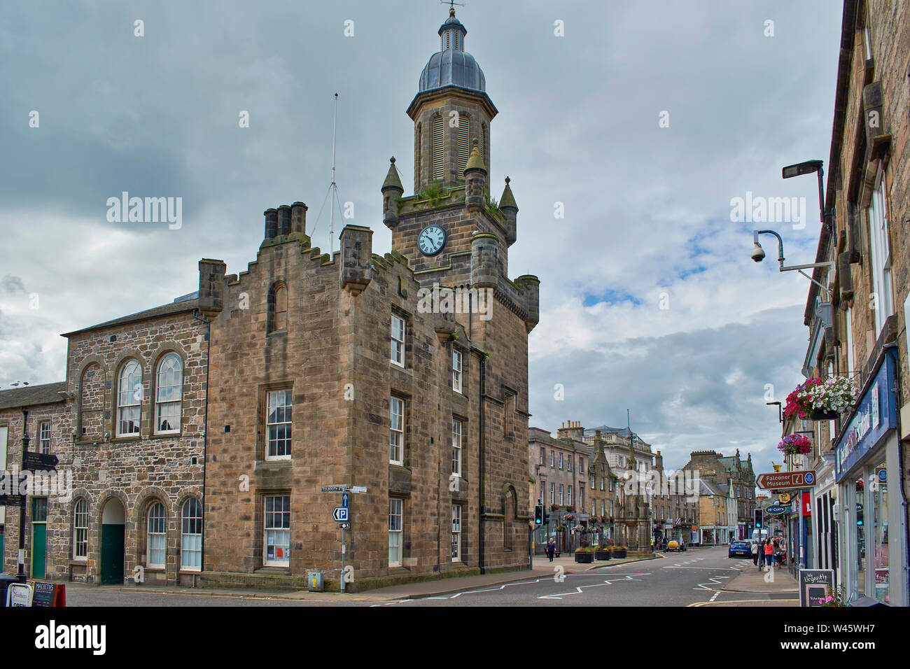 FORRES MORAY SCOTLAND THE FORRES TOLBOOTH BUILDING BUILT 1838 TOLBOOTH ...