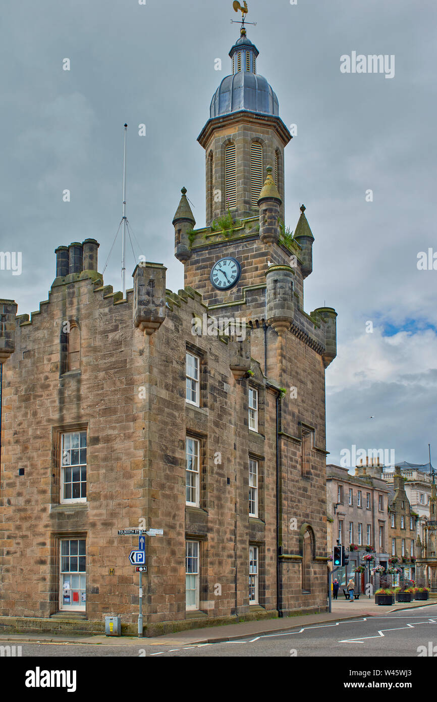FORRES MORAY SCOTLAND THE FORRES TOLBOOTH BUILDING BUILT 1838 IN ...