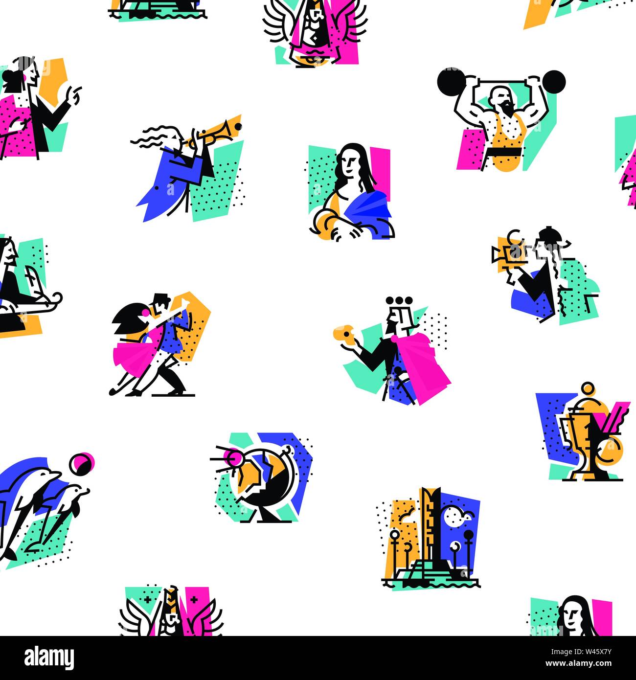 People and hobbies Stock Vector Images - Alamy