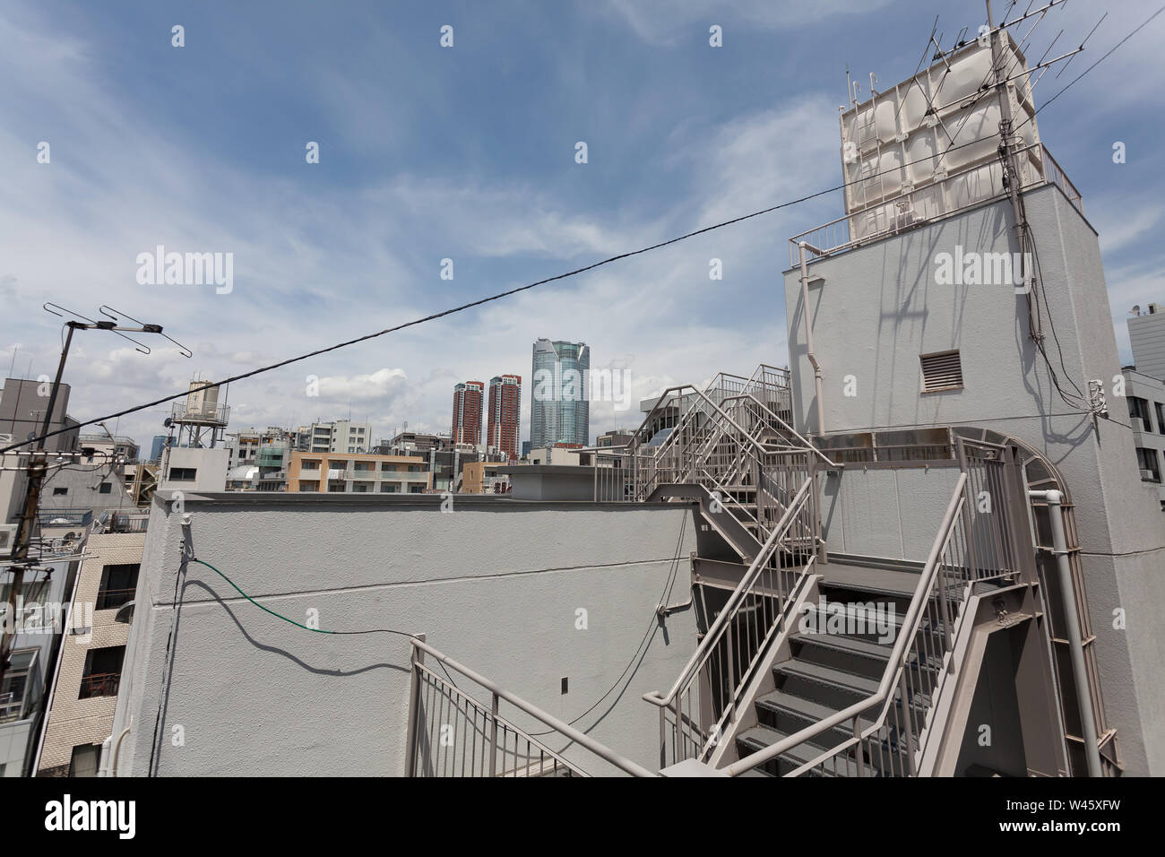 Tokyo tower stairs High Resolution Stock Photography and Images - Alamy